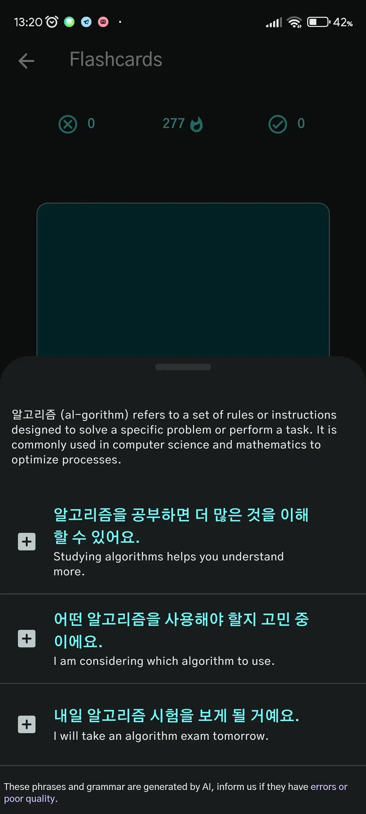 Flashcard Learn Korean with AI — Android App Sold on Flippa: AI-powered flashcards to learn ...