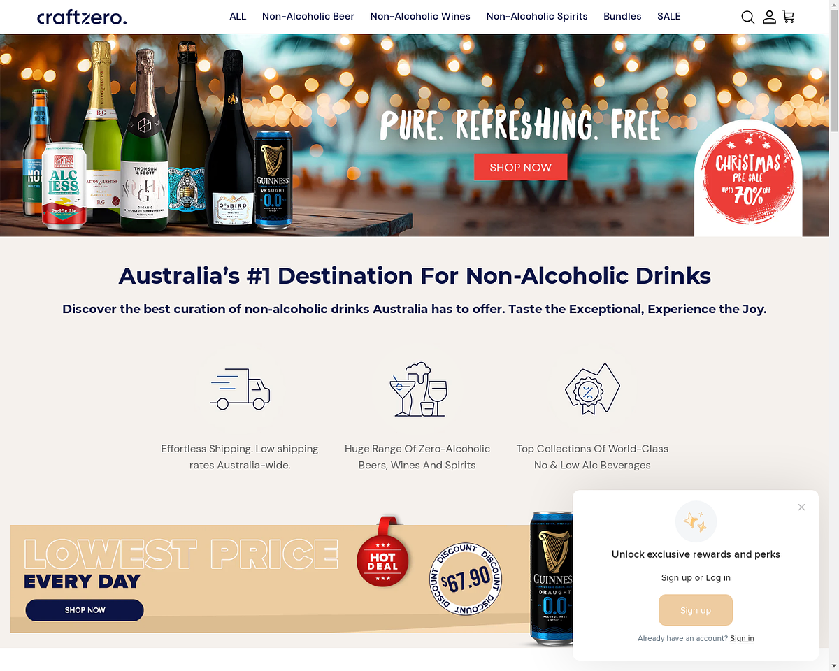 Craftzero — Ecommerce Store Listed on Flippa: Ecom store selling the largest selection of local ...